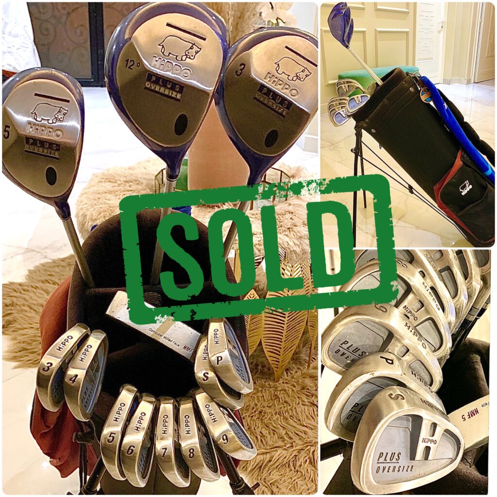 z Ladies HiPPO Plus Oversize Complete Golf Set, Driver, Woods, Iron Set ...